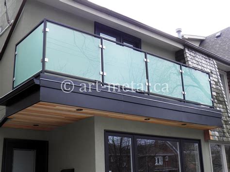 Toronto Exterior Glass Railing Systems Outdoor Installation
