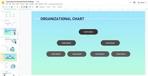 How To Create An Organizational Chart In Google Slides Tutorial