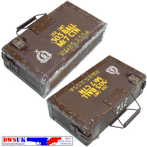 British Mk7 303 Ammunition Box Dwsuk