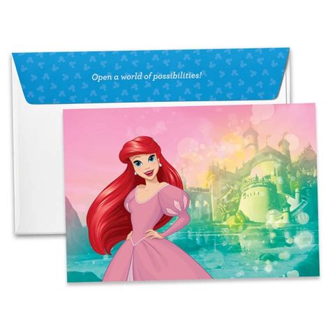Ariel Disney T Card The Little Mermaid Is Now Available Online