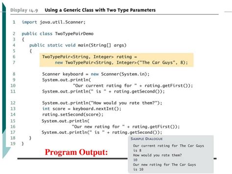 Ppt Chapter 14 Generics And The Arraylist Class Powerpoint
