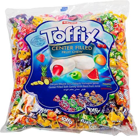 Toffix Center Filled Fruit Chew 800g Se Priser