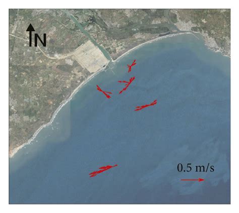 Tidal Current Vector Diagram Of Tidal Current And Sediment Observation Download Scientific