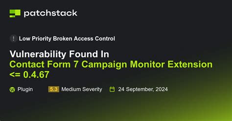Wordpress Contact Form 7 Campaign Monitor Extension Plugin