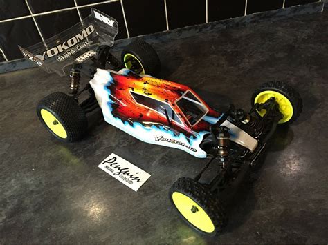 Yokomo Yz2 1 10 Body Scale Buggy Penguin Custom Bodyshells