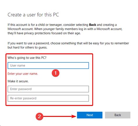 An Error Occurred While Attempting To Create The Directory On Windows