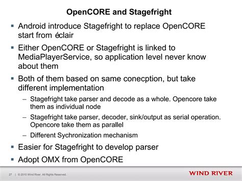Android Multimedia Framework Overview PDF Digital Audio Computer Software And Applications