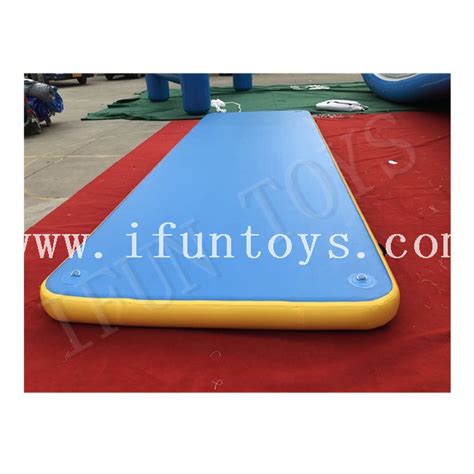 Inflatable Air Platform Floating Pontoon Dock Inflatable Swim Platform Guangzhou Ifun Toys Co