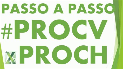 Excel Procv E Proc H Passo A Passo Blog Xl Turbo