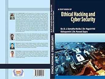 Buy Ethical Hacking And Cyber Security Book Online At Low Prices In India Ethical Hacking And