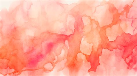 깨끗한 흰색 배경과 대조되는 생동감 넘치는 산호 수채화 텍스처 그림 질감 그림 배경 파스텔 질감 Png 일러스트 및 이미지 에 대한 무료 다운로드 Pngtree