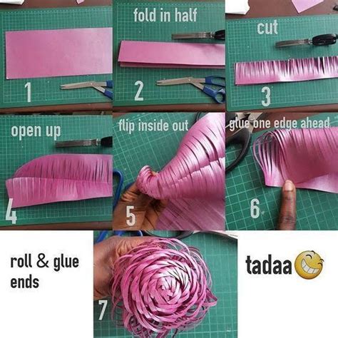 Como Fazer Flores De Papel Blog De Decora O Reciclar E Decorar