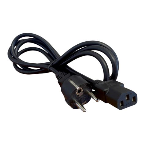 Купити Кабель живлення ПК компʼютера C13 1m Cablec13 в інтернет магазині Kum Laptops