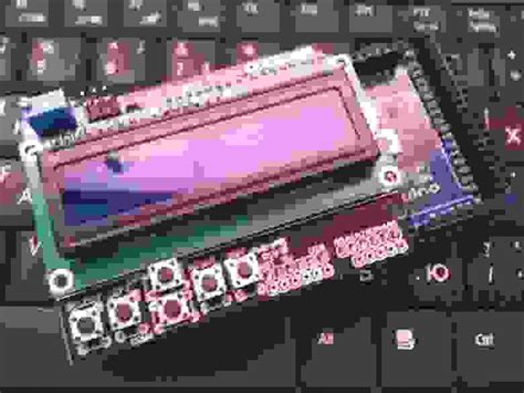 Arduino Mega 2560 Lcd Keypad Shield