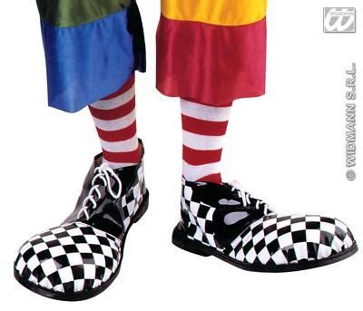 Circus Clown Shoes 4 Colours One Size Fits All Clown Shoes Costume