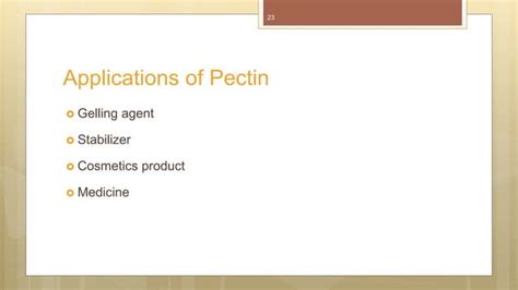 Extraction Of Pectin Pptx