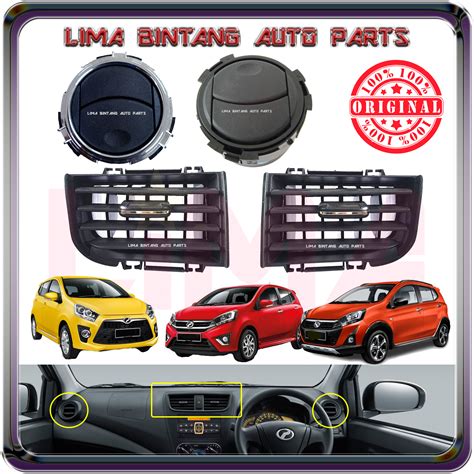 Perodua Axia Aircond Outlet Vent Air Cond Vent Outlet Center Side Original Lazada