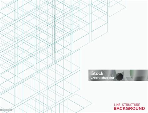 Abstract Line Structure Background Stock Illustration Download Image Now Abstract