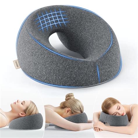 Kaipara Face Down Pillow Massage Headrest For Bed Memory Foam Pillow