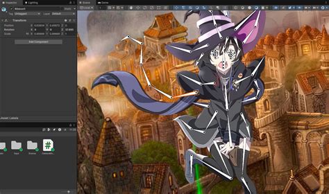 2d Skeletal Animation Bones Gets Detached After Transfering To Another Project Unity Engine