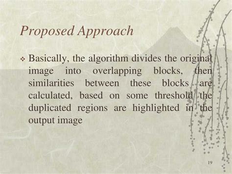 Ppt A Robust Detection Algorithm For Copy Move Forgery In Digital