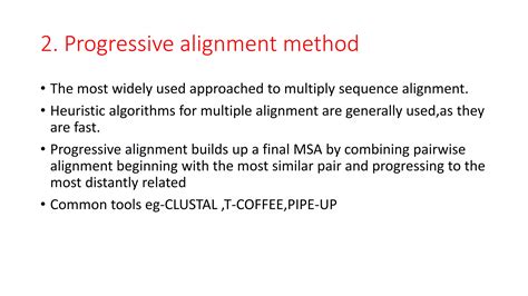 Multiple Sequence Alignment Pptx Databases Computer Software And Applications