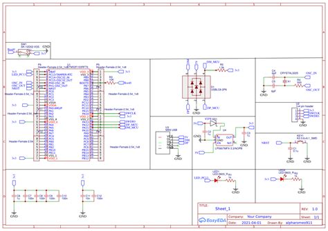 STM F RFT Breakout Platform For Creating And Sharing Projects OSHWLab