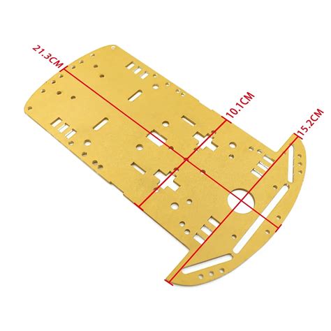 Chassi Universal P Carrinho 3 Rodas Segue Faixa Arduino Q014 Arduino E Eletrônica