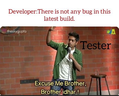 Rahul Singh On Linkedin Theskygupta Tester Developer Bug