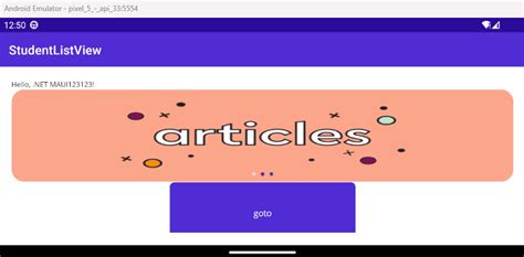 Maui Android Carousel In The Page Is Being Stretched In Landscape