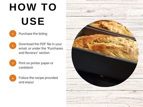 The Best Banana Bread Recipe Printable Banana Bread Recipe Pdf