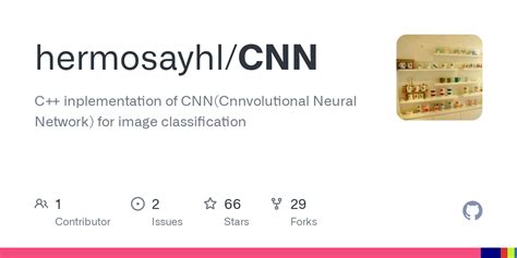 GitHub Hermosayhl CNN C Inplementation Of CNN Cnnvolutional Neural