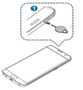 How To Remove The SIM Card From Samsung Galaxy S7 Edge SM G935FD Samsung India
