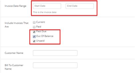 Creating A List Of Unpaid Invoices In Excel Service Fusion
