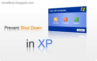 How To Disable Shutdown In XP