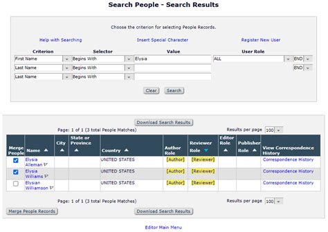 Ear Tip Cleaning Up Duplicate User Accounts In Editorial Manager Aries Systems Corporation