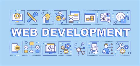 Develop Software Web Banner Concept Royalty Free Vector