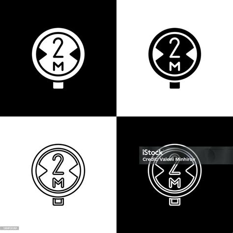 도로 교통 표지판을 설정합니다 흑백 배경에서 격리된 표지판 아이콘입니다 포인터 기호입니다 격리 된 거리 정보 표지판 방향 기호입니다 벡터 간판에 대한 스톡 벡터 아트 및