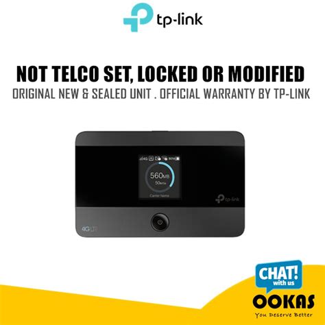 Tp Link G Lte Mifi Portable Wireless Wifi Direct Sim Modem Router M Shopee Malaysia