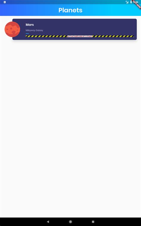 Bottom Overflowed By Pixels Issue Sergiandreplace Flutter