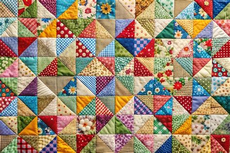 Seamless Abstract Geometric Pattern Design Vibrant Digital Ai Art For Fashion And Textiles