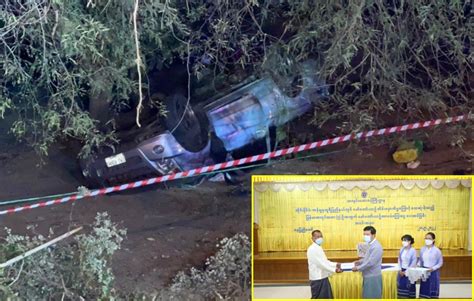 ထိုင်းတွင် မော်တော်ယာဉ်တိမ်းမှောက်မှုကြောင့် သေဆုံးခဲ့ရသည့် မြန်မာလုပ်သား ၅ ဦးအတွက် လျော်ကြေးင