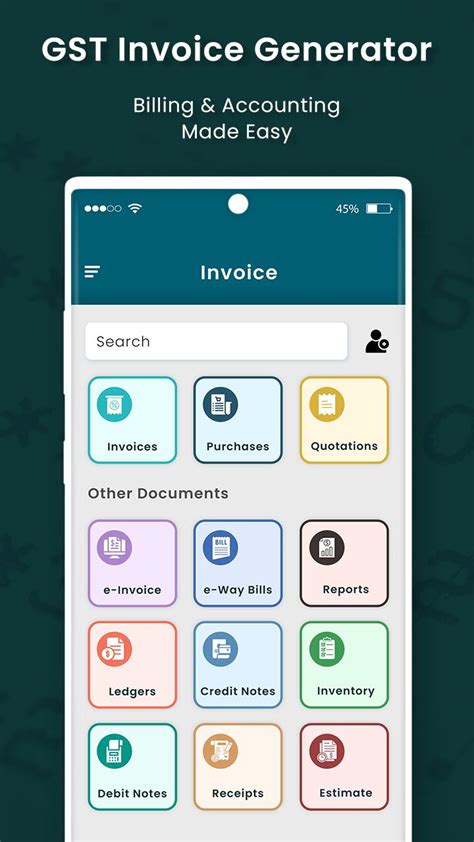 Gst Invoice Generator Apk 안드로이드용 다운로드 최신 버전