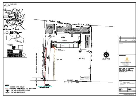 Fire Hydrant Site Plan Pdf