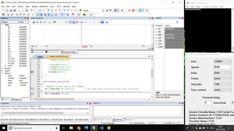 C Issue In Transmitting Data Over Uart In Stm32f103c8 Blue Pill Stack Overflow