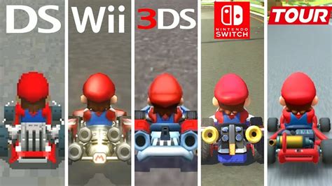 Evolution Of Super Mario Kart