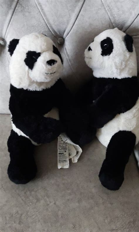 Ikea Panda Soft Toys Hobbies And Toys Toys And Games On Carousell