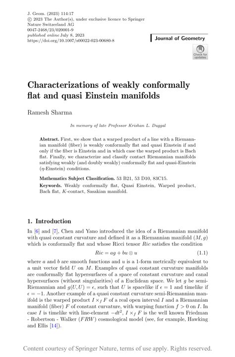 Characterizations Of Weakly Conformally Flat And Quasi Einstein Manifolds