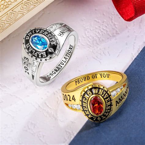 High School Rings Replacement Custom Class Rings For High