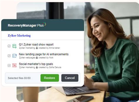 Backup And Restore For Zoho Workdrive